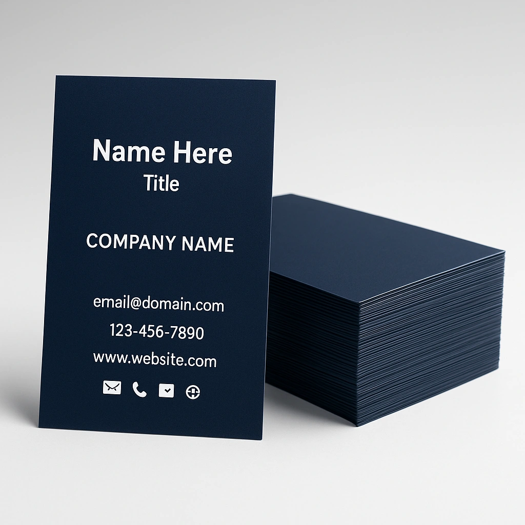 Velvet Laminated Cards | 400gsm Matt Finish
